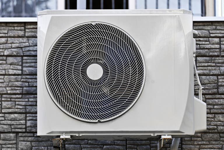 HVAC external unit stock photo. Image of conditioning - 318415354