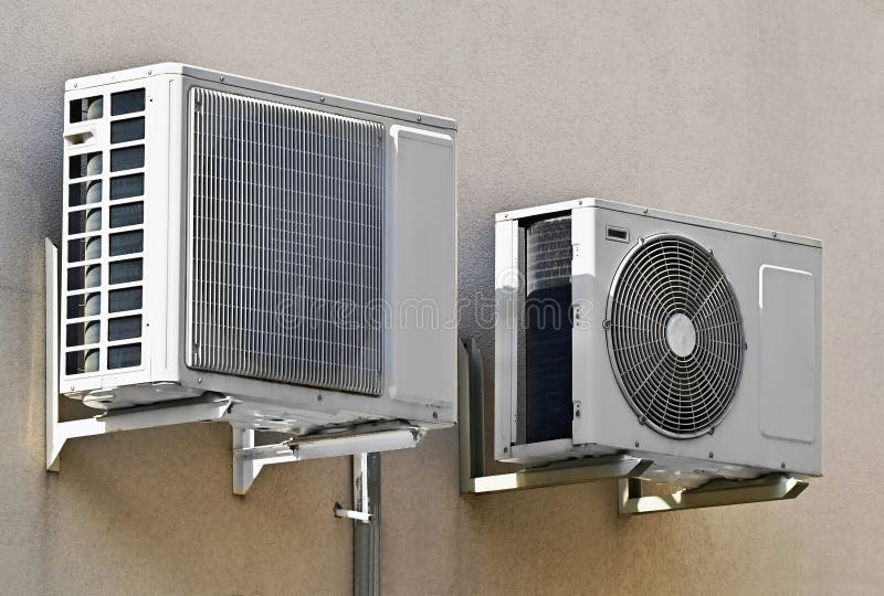 HVAC external unit stock photo. Image of business, cool - 318110220