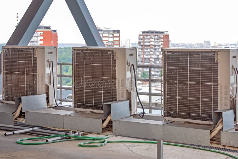Big Hvac Units stock photo. Image of system, industrial - 151310280