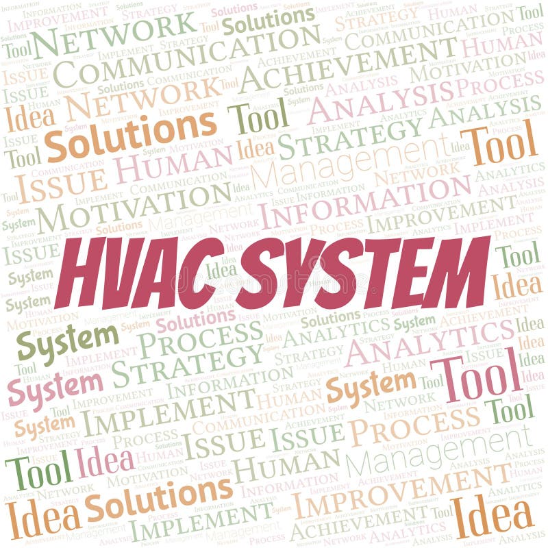 HVAC System Business Card Set Black Monochrome Line Vector Heating ...