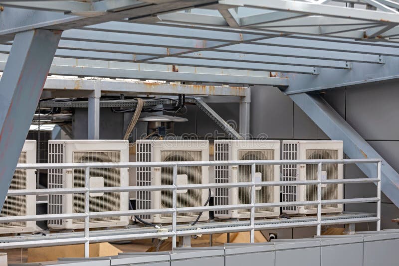 Hvac System Units Top stock photo. Image of serbia, unit - 243068482