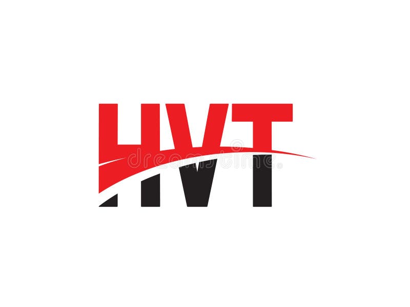 HVT Letter Initial Logo Design Vector Illustration Stock Vector ...
