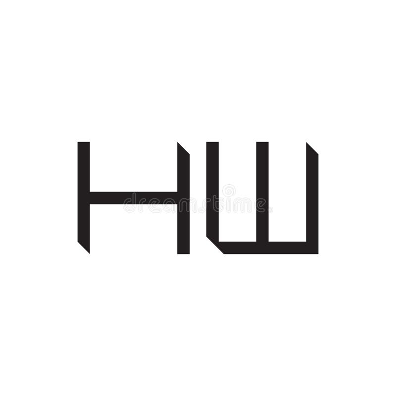 Hw Logo Stock Illustrations – 500 Hw Logo Stock Illustrations, Vectors ...