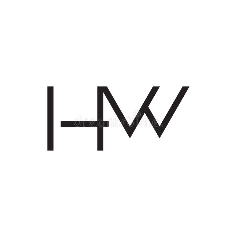 Hw Logo Stock Illustrations – 500 Hw Logo Stock Illustrations, Vectors ...