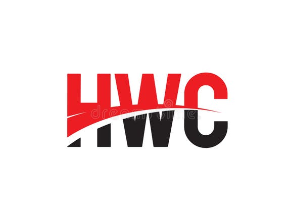 HWC Letter Initial Logo Design Vector Illustration Stock Vector ...