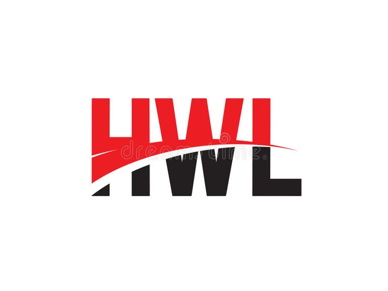 HWL Letter Initial Logo Design Vector Illustration Stock Vector ...