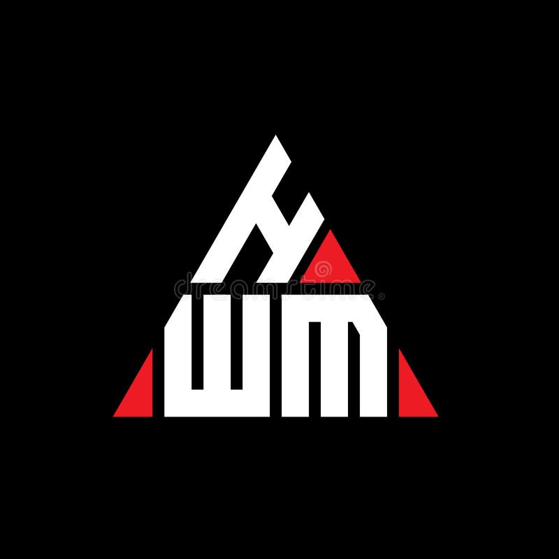 Hwm Triangle Vector Logo Stock Illustrations – 4 Hwm Triangle Vector ...