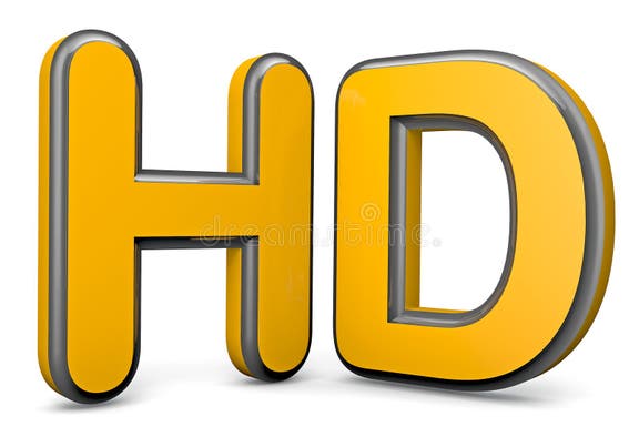 Hy Definition stock illustration. Illustration of digital - 44060627