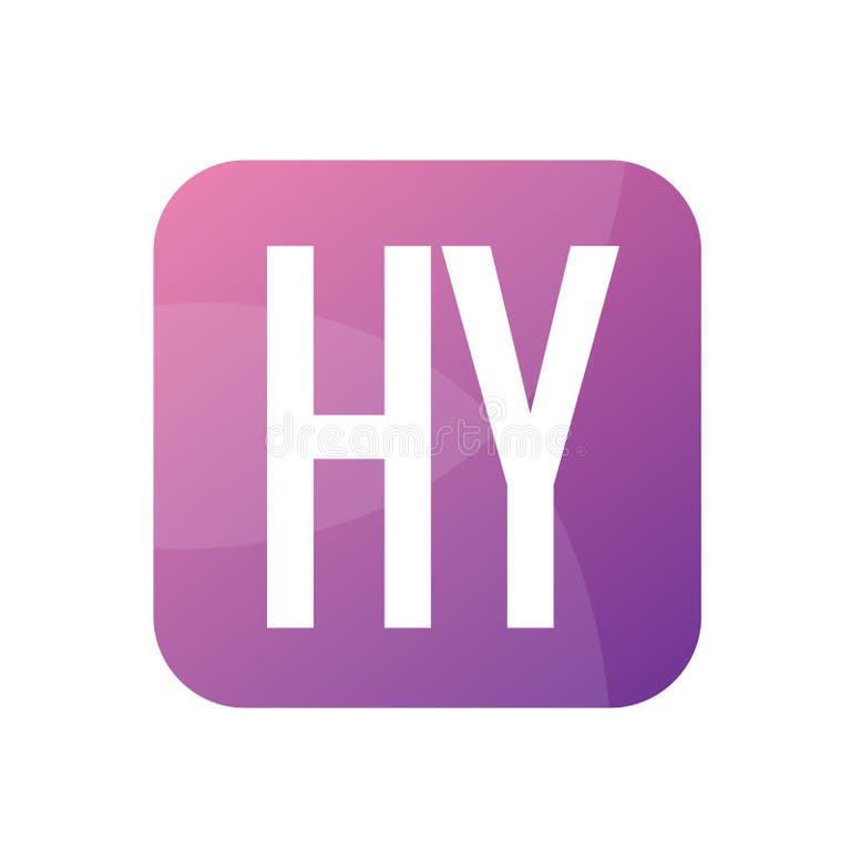 Hy Letter Logo Stock Illustrations – 1,240 Hy Letter Logo Stock ...