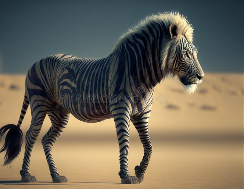 A Hybrid Animal Created with the Genius of Generative Ai Stock ...