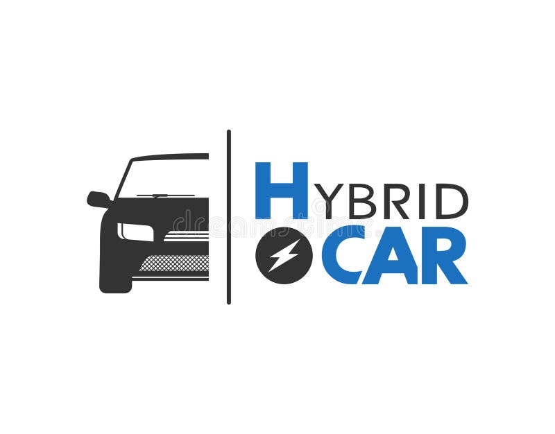 Hybrid car symbol stock vector. Illustration of auto - 290269101