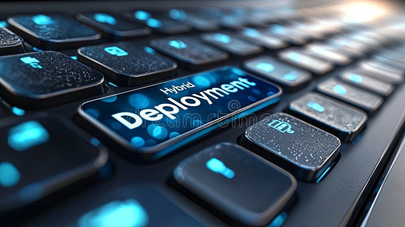 Labeled Hybrid Deployment Stock Illustrations – 1 Labeled Hybrid ...