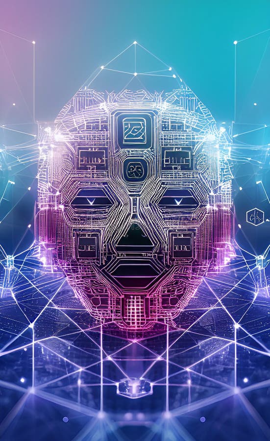 Hybrid Digital and Physical of Reality, the Face of AI 3 Stock ...