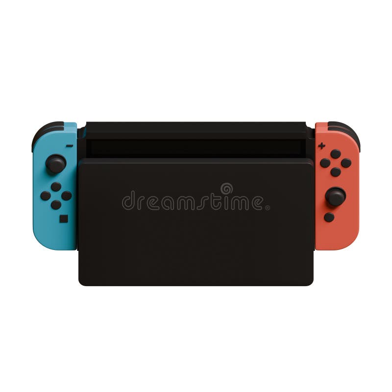 Hybrid Gaming Console stock illustration. Illustration of three - 305213363