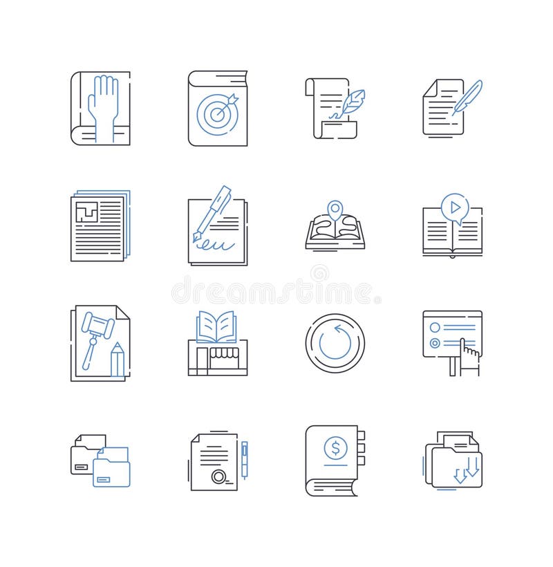 Hybrid Learning Line Icons Collection. Flexibility, Blended ... Hybrid Learning Line Icons Collection. Flexibility, Blended ...