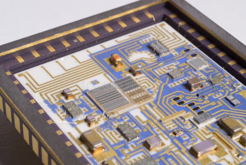 Hybrid Electronic Car Connected To Electronic Powe Stock Image - Image ...