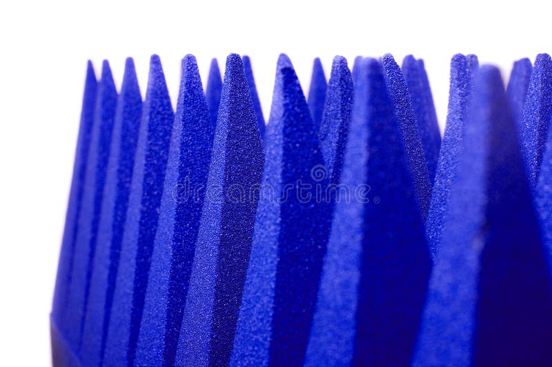 Hybrid Pyramidal RF Absorbers Close Up Stock Photo - Image of pyramidal ...