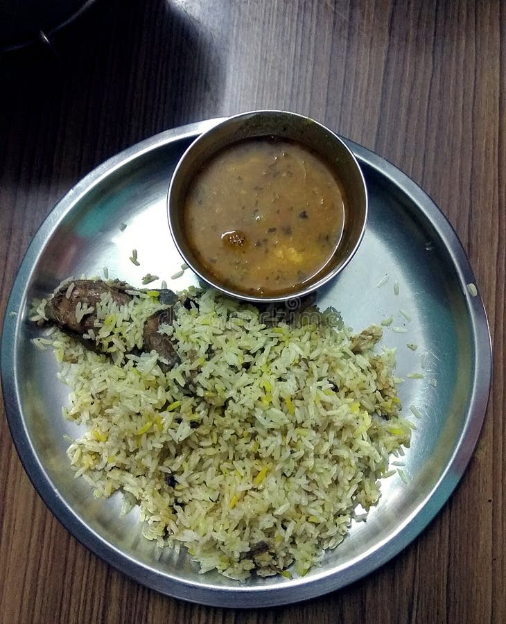Plate of Veg Biryani stock photo. Image of plate, based - 122034452