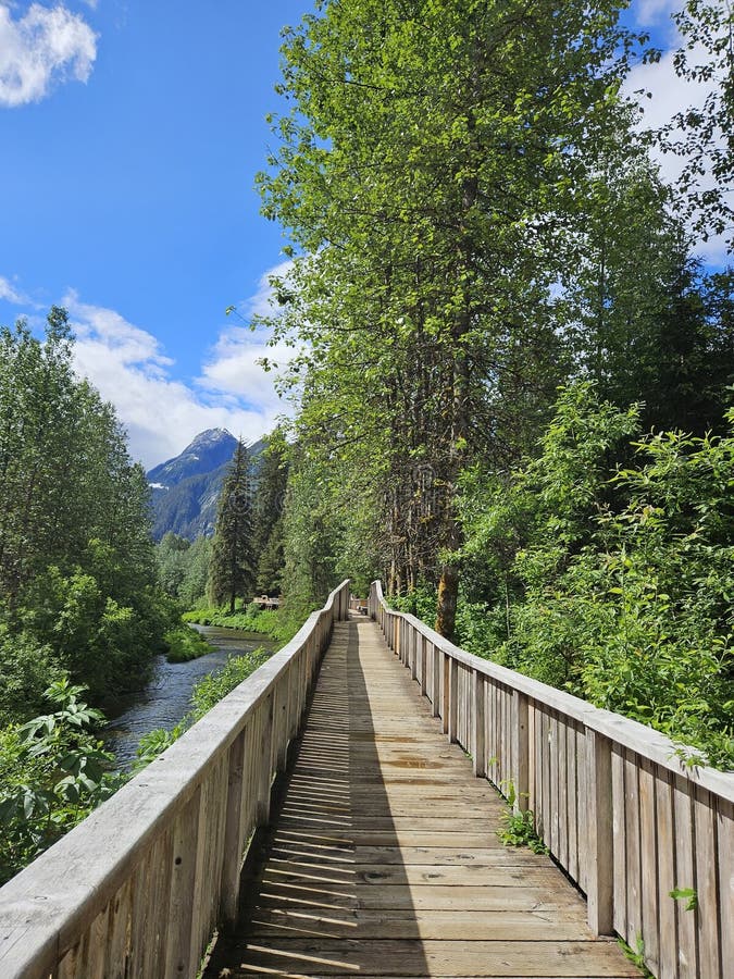 Hyder, Alaska, USA stock image. Image of vehicle, mountain - 297501471