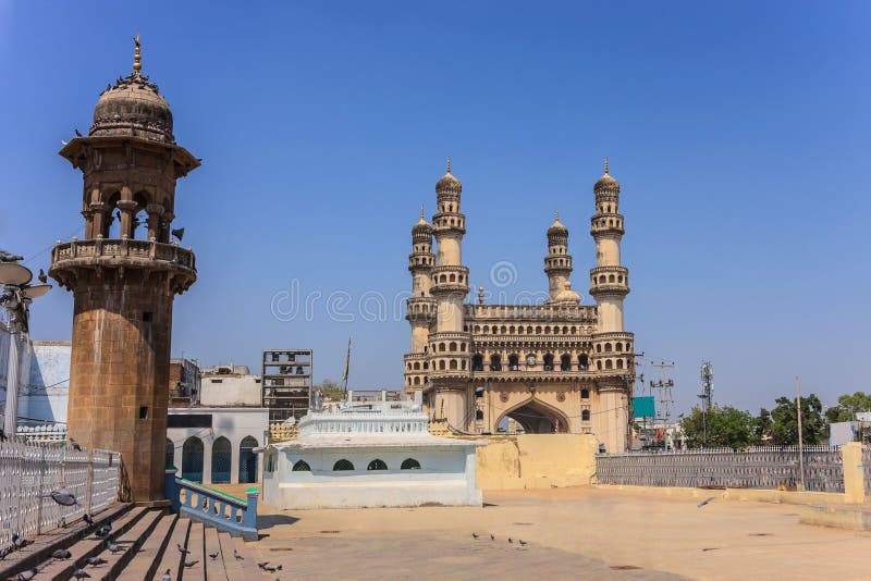 Hyderabad India stock afbeelding. Image of monument, bestemming - 39540777