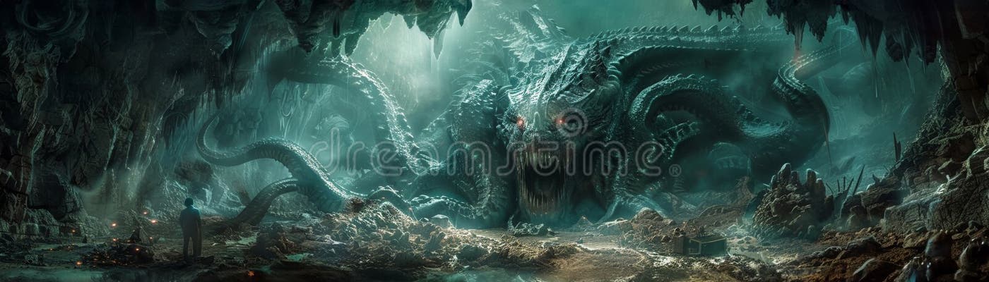 Hydra Myth Stock Illustrations – 194 Hydra Myth Stock Illustrations ...