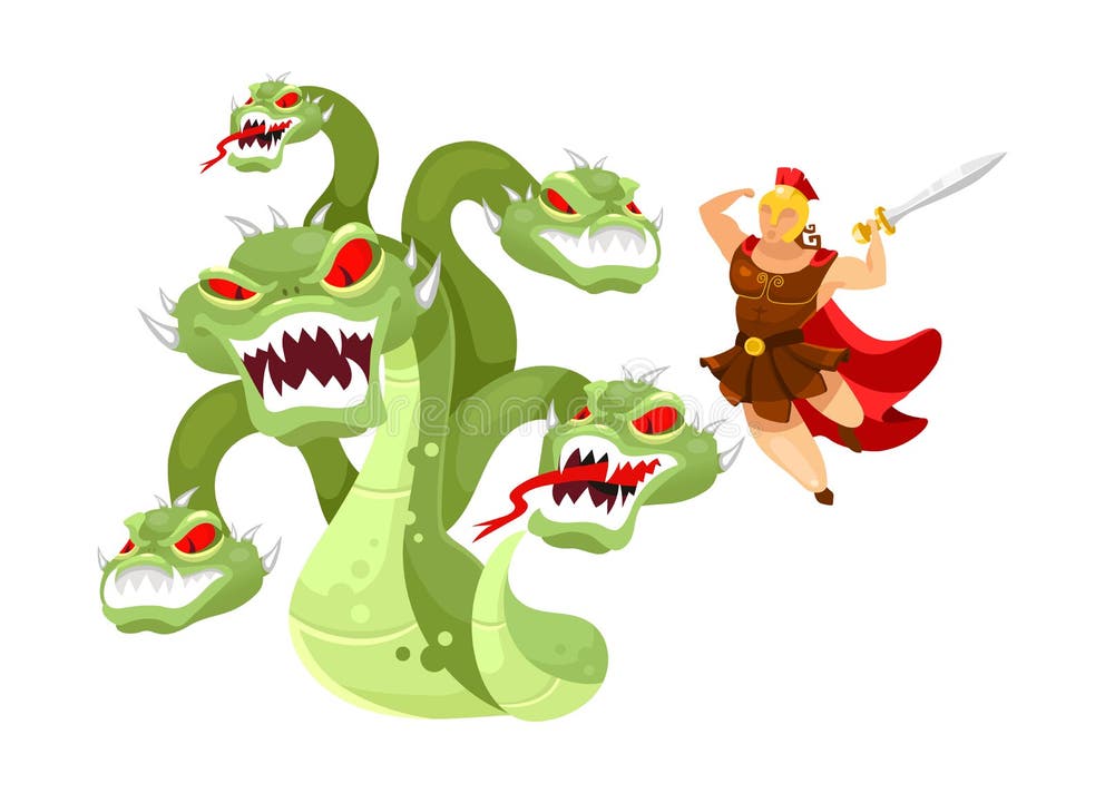 Hydra Cartoon Stock Illustrations 259 Hydra Cartoon Stock Illustrations Vectors And Clipart