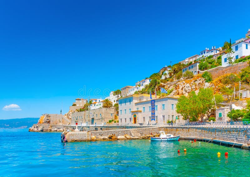 Hydra island stock image. Image of landscape, island - 41351803