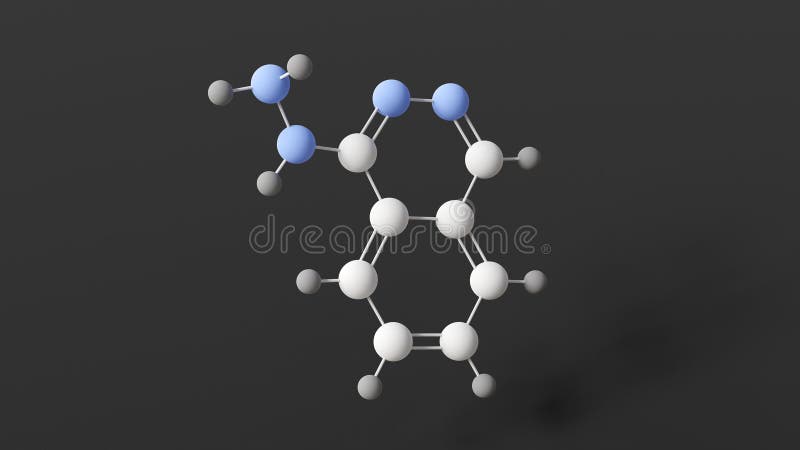 Hydralazine Molecular Structure, 3d Model Molecule, Apresoline ...