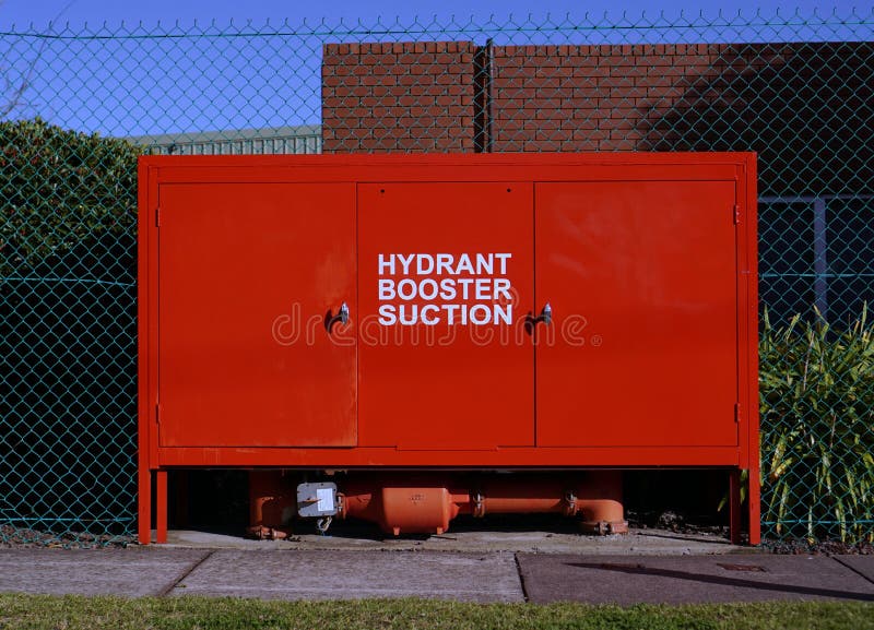 Hydrant booster suction editorial stock photo. Image of system - 122609468
