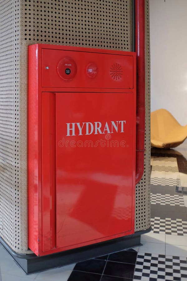 Fire Extinguisher Inside Sign Stock Photo - Image of door, extinguisher ...