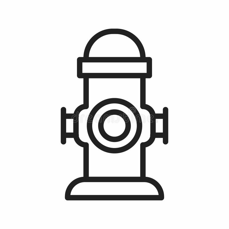 Hydrant icon vector image. stock vector. Illustration of firefighter ...