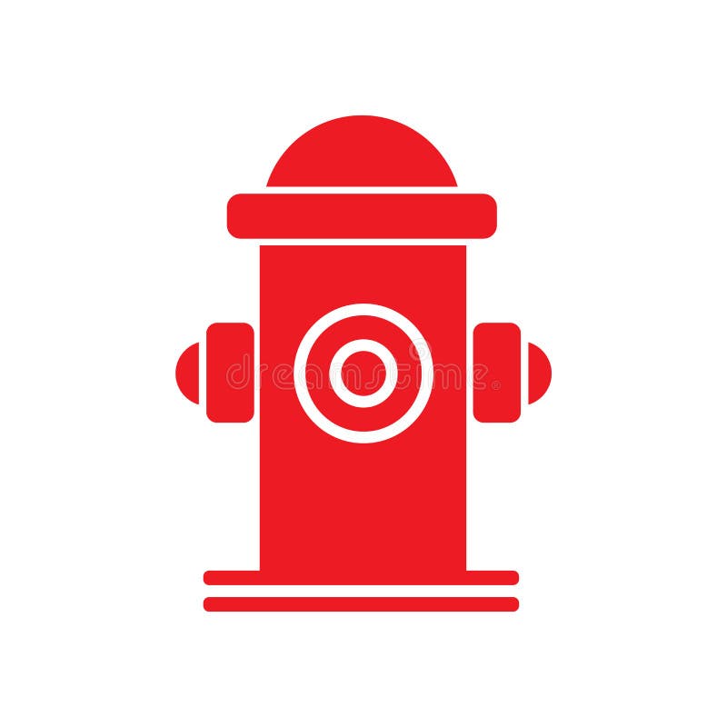 Hydrant Icon Vector Isolated on White Background, Hydrant Sign , Sign ...