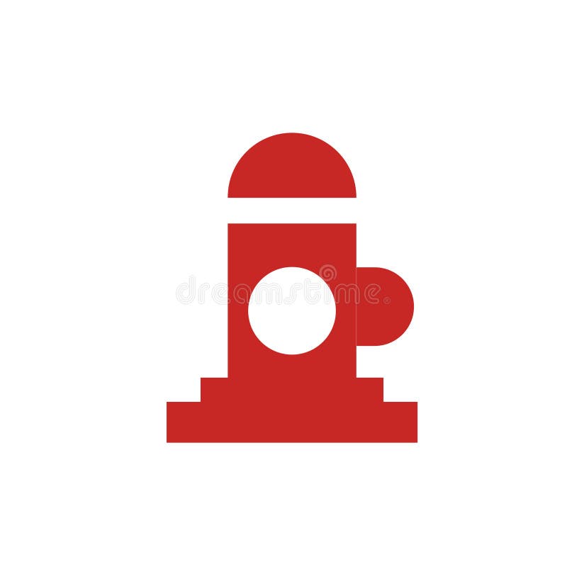 Hydrant Icon Vector Sign and Symbol Isolated on White Background Stock ...