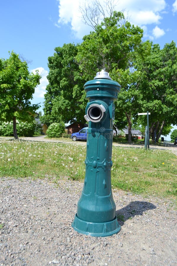 Hydrant in Lappeenranta stock photo. Image of emergency - 31608498