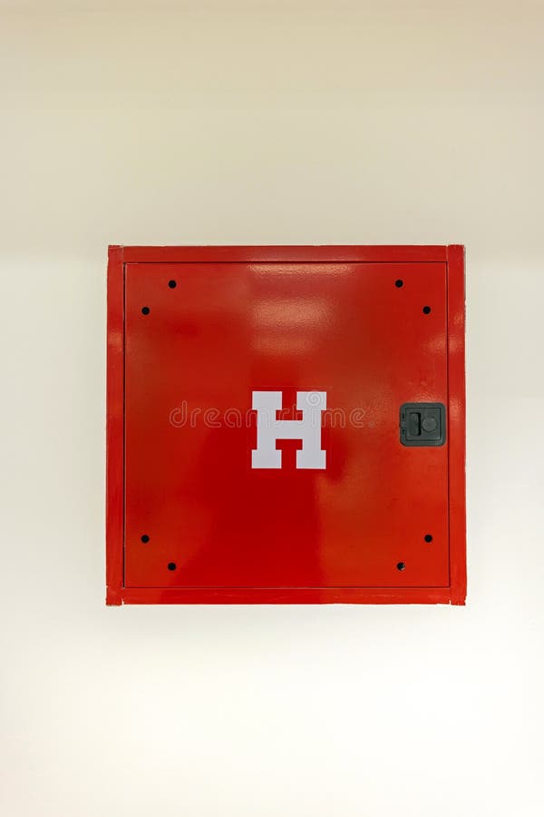 Hydrant Wall Box stock image. Image of safety, device - 259274697