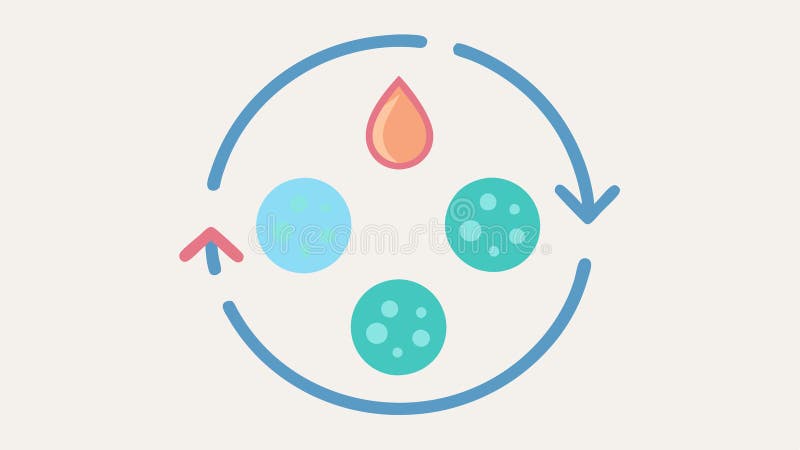 Hydration Cycle a Circular Flow Chart Showing the Hydration Process ...