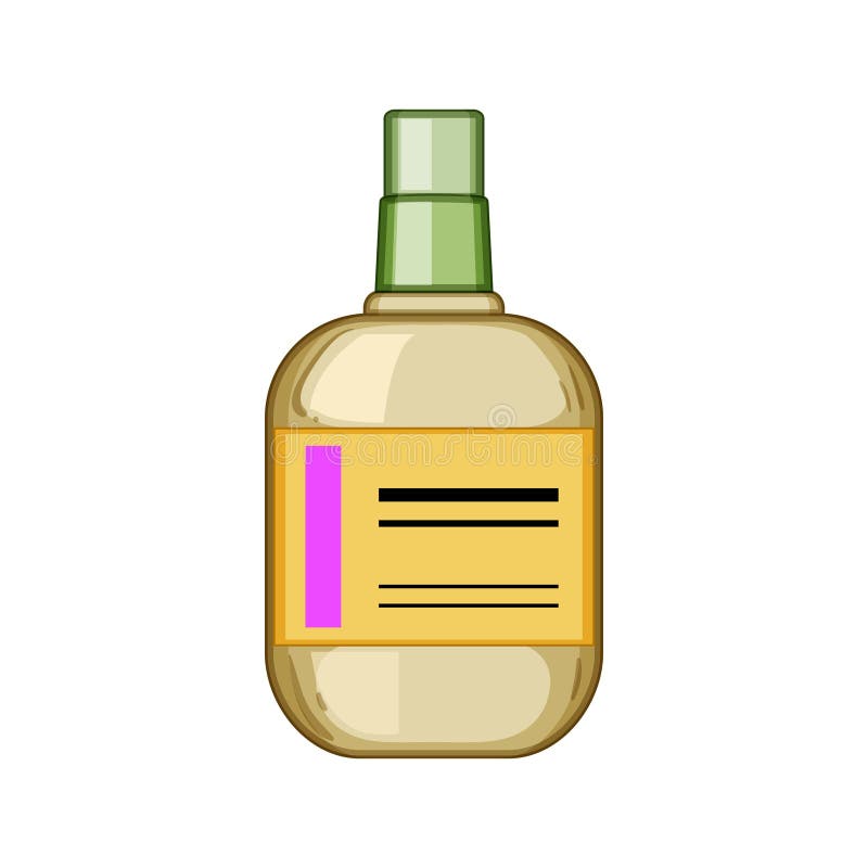 Hydration Setting Spray Cartoon Vector Illustration Stock Illustration ...