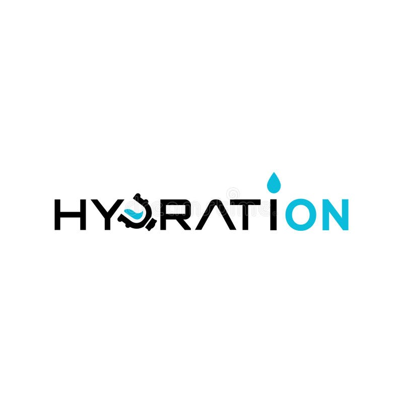 Hydration vector logo stock vector. Illustration of fresh - 141628238