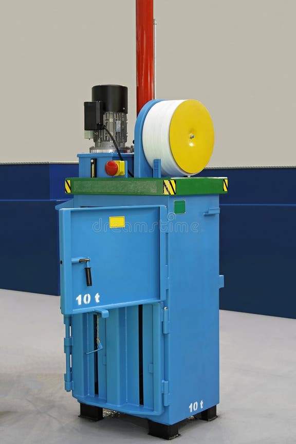 Baling press stock image. Image of plastic, baling, machine - 30209977