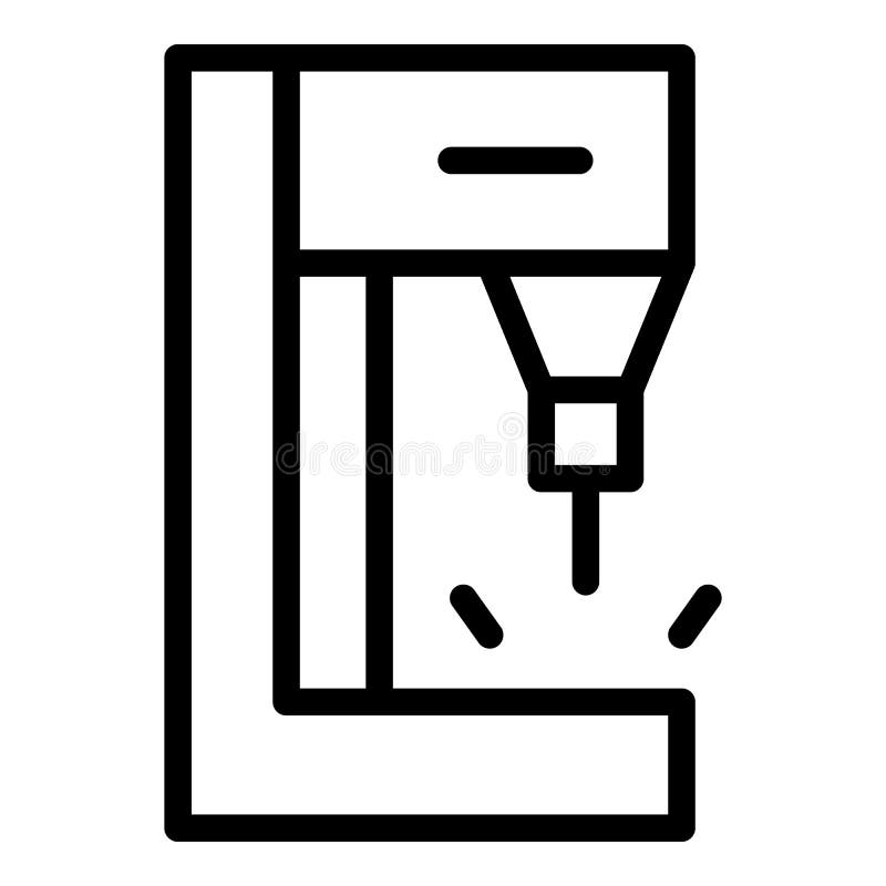 Cnc Router Icon Outline Stock Illustrations – 163 Cnc Router Icon ...