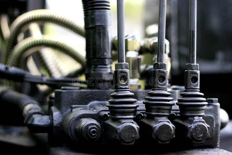 Hydraulic Control stock image. Image of metal, hydraulic - 3266351