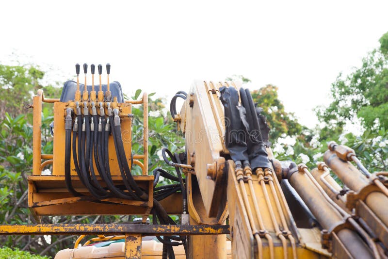 Hydraulic control panel stock image. Image of panel, engineering - 89756757