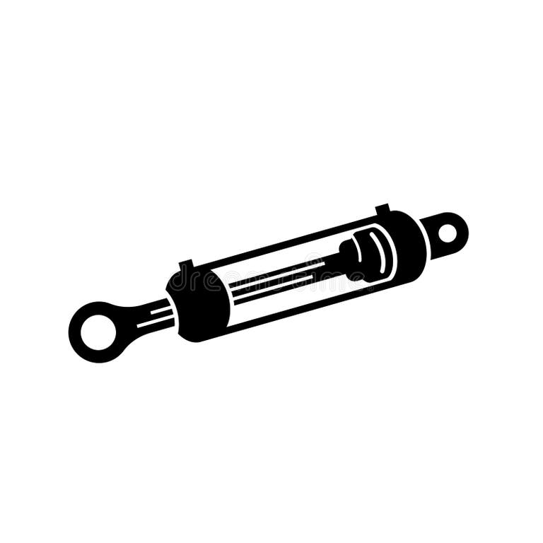Hydraulic Cylinder Stock Illustrations – 813 Hydraulic Cylinder Stock ...