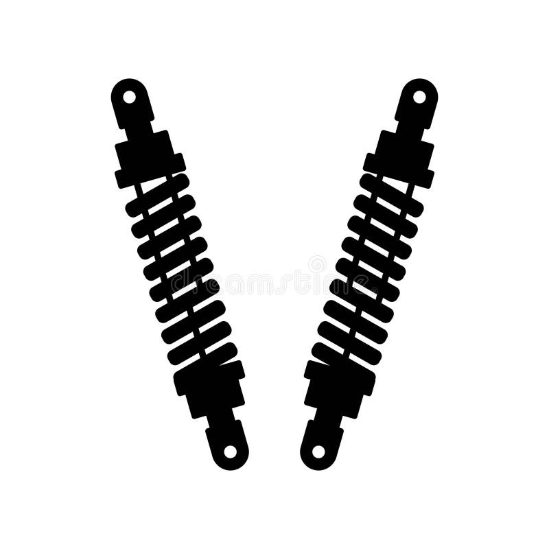 Hydraulic Damper Vector Design. Pneumatic Cylinder Logo Vector Stock ...