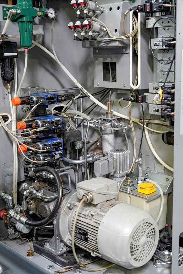 Hydraulic and Electronic Control System of CNC Metal Processing Center ...