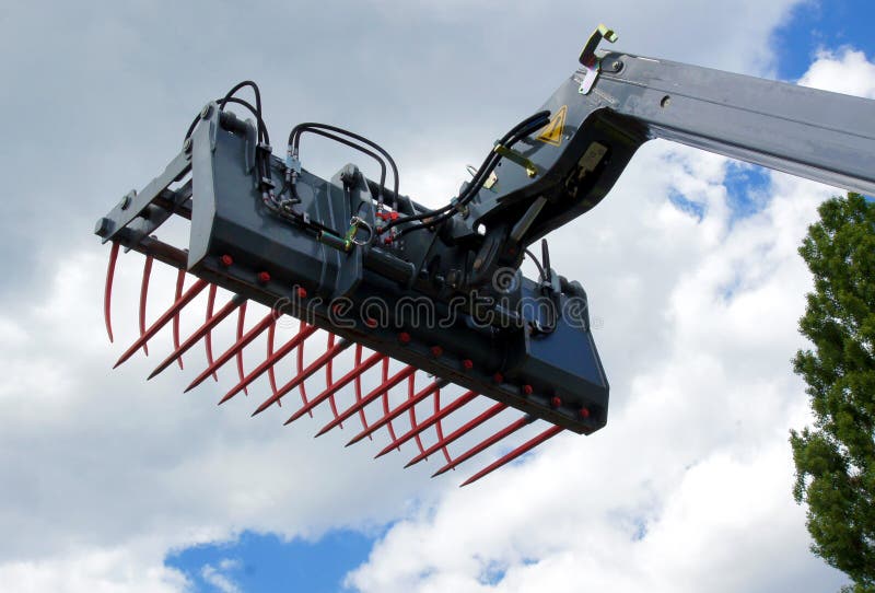Hydraulic grab bucket stock image. Image of hydraulic - 72763421