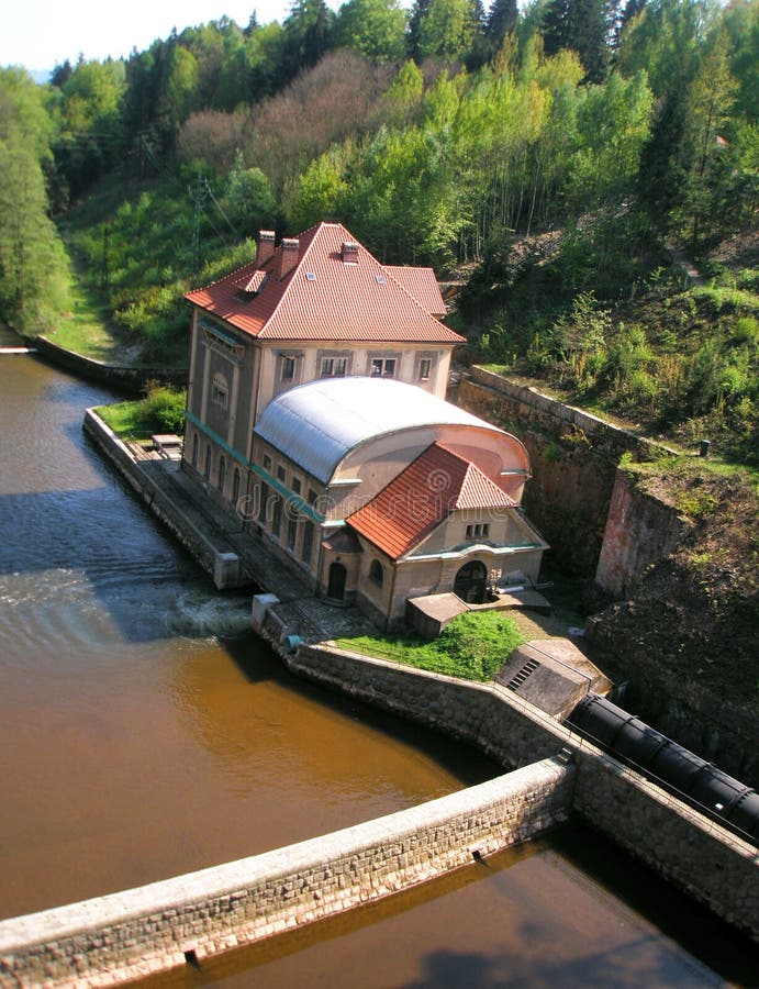 Hydro power plant stock image. Image of hydroelectric - 23783135