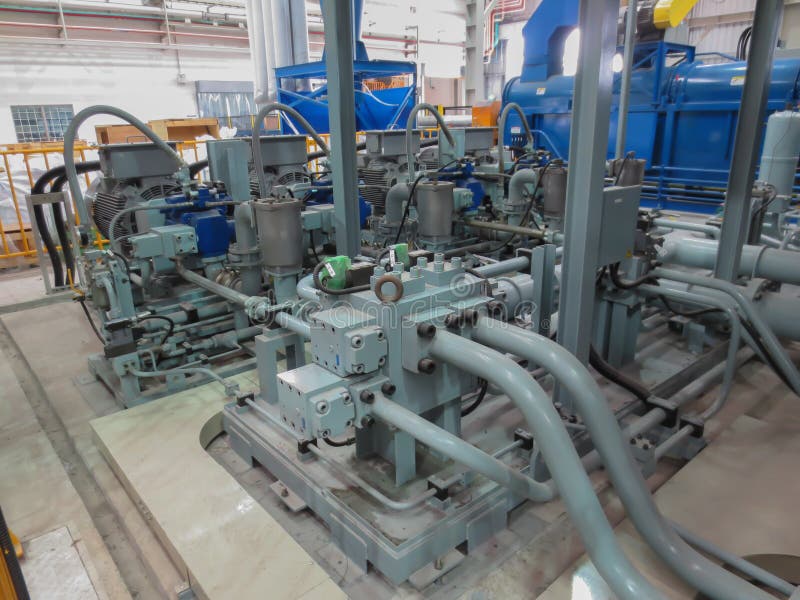 Hydraulic pump stock photo. Image of system, machine - 47409986