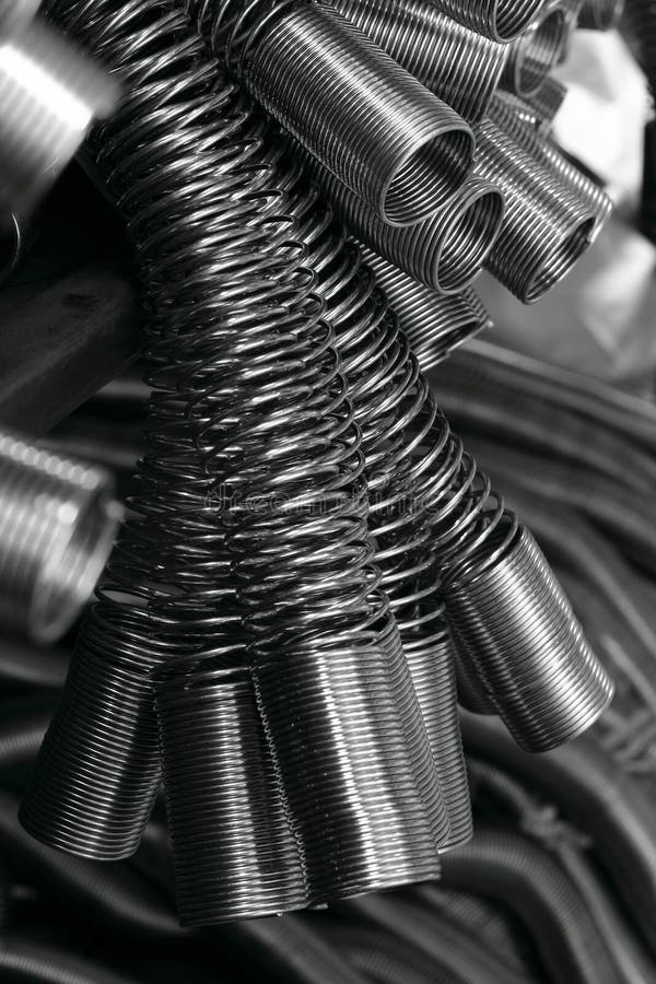 The hydraulic spring. stock photo. Image of encapsulated - 54891956