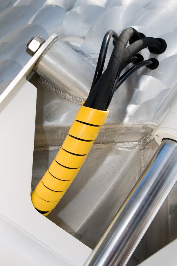 Hydraulic Suspension System Stock Photo - Image of robust, connections ...